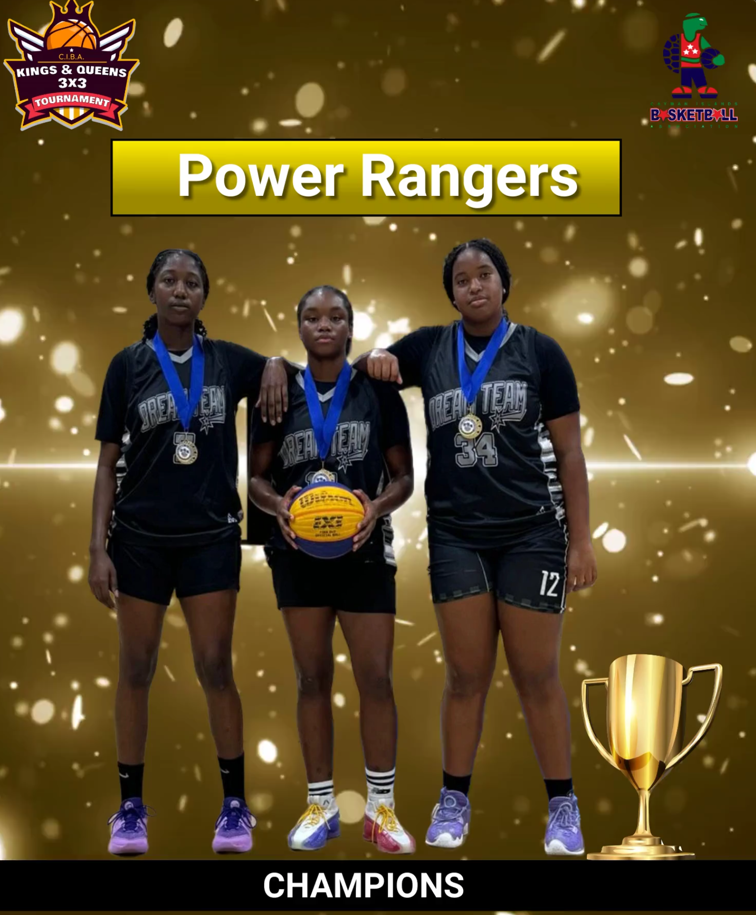 Power Rangers Sit on the Throne – Cayman Islands Basketball Association